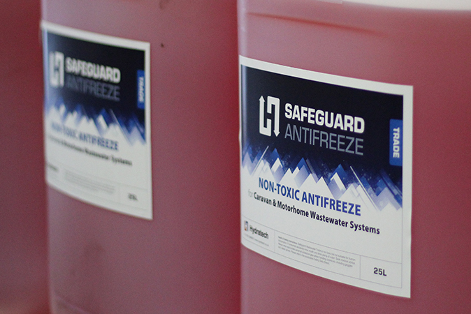 Hydratech launches Safeguard antifreeze range for caravans and motorhomes